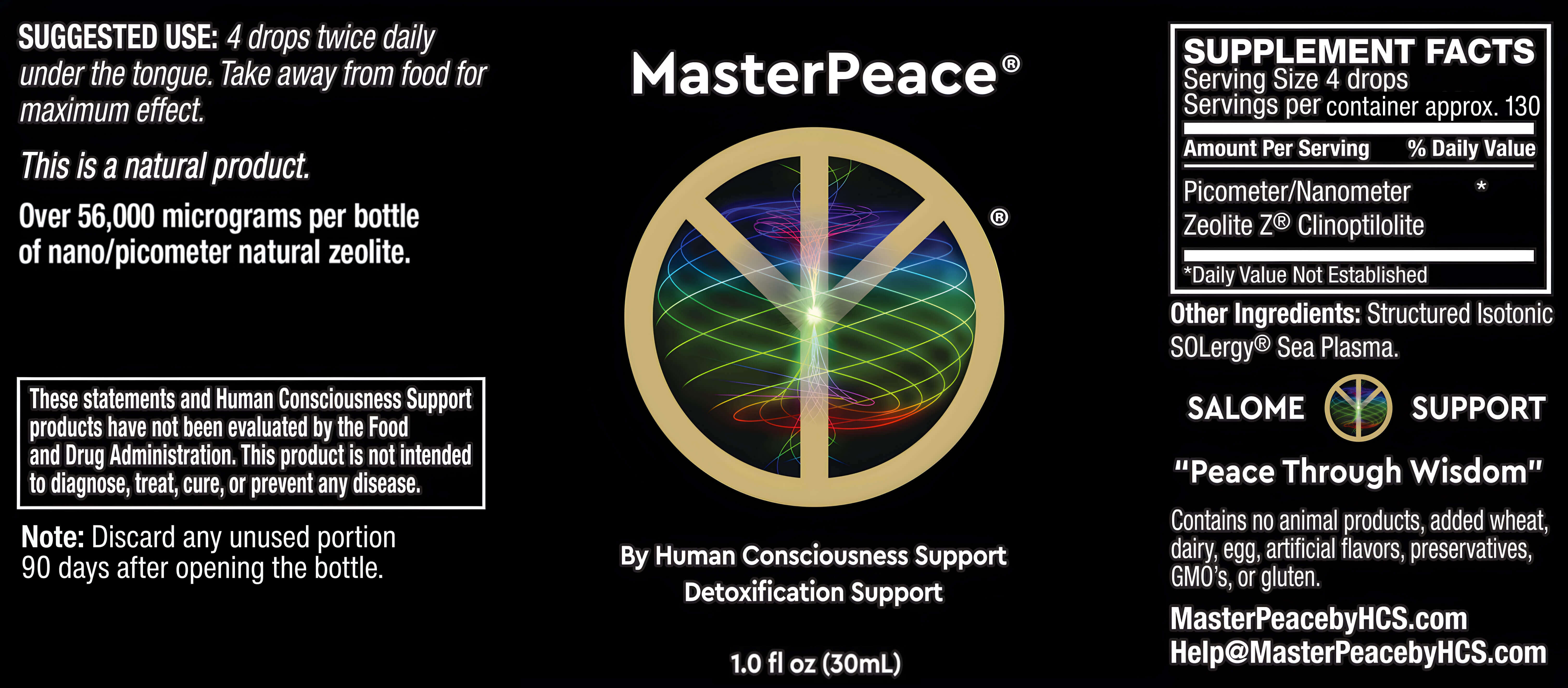 Human Consciousness Support - MasterPeace